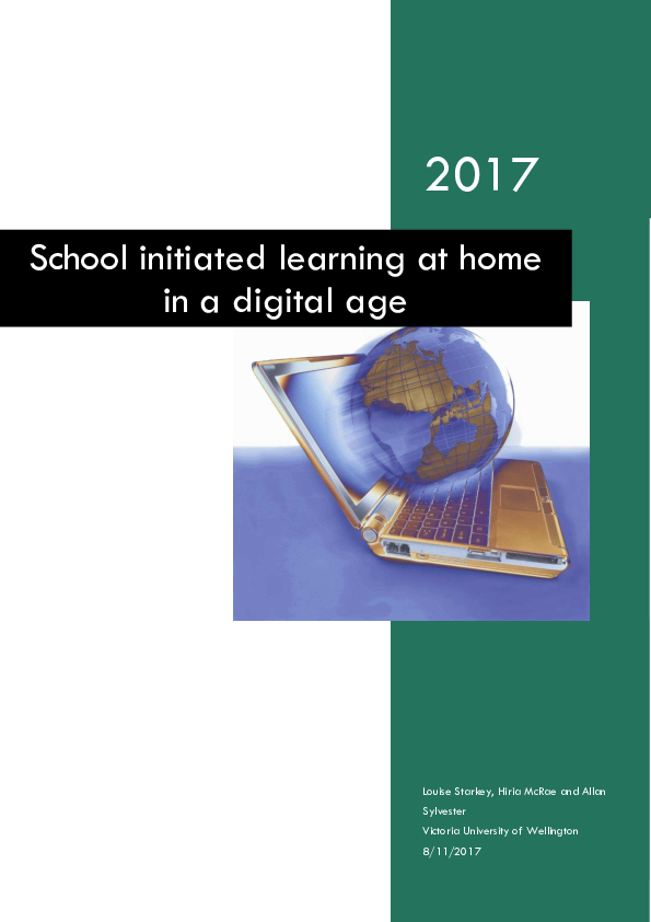 (PDF) Home learning in a digital age 2017 Final Report