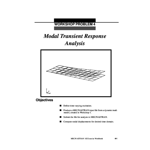 (PDF) Modal Transient Response Analysis