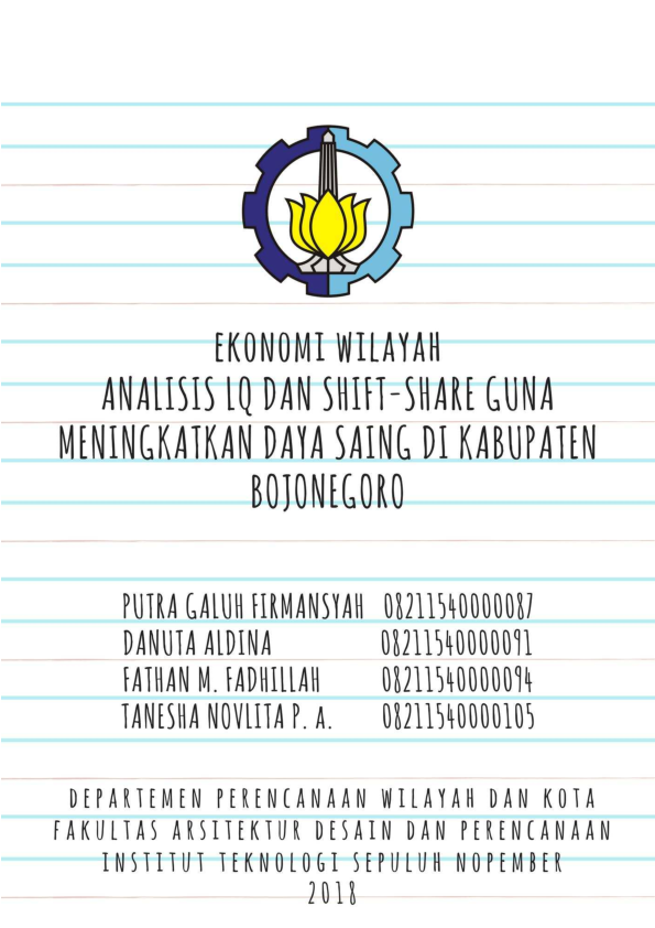 (PDF) Analisis LQ dan Shift-Share Guna Meningkatkan Daya Saing di ...