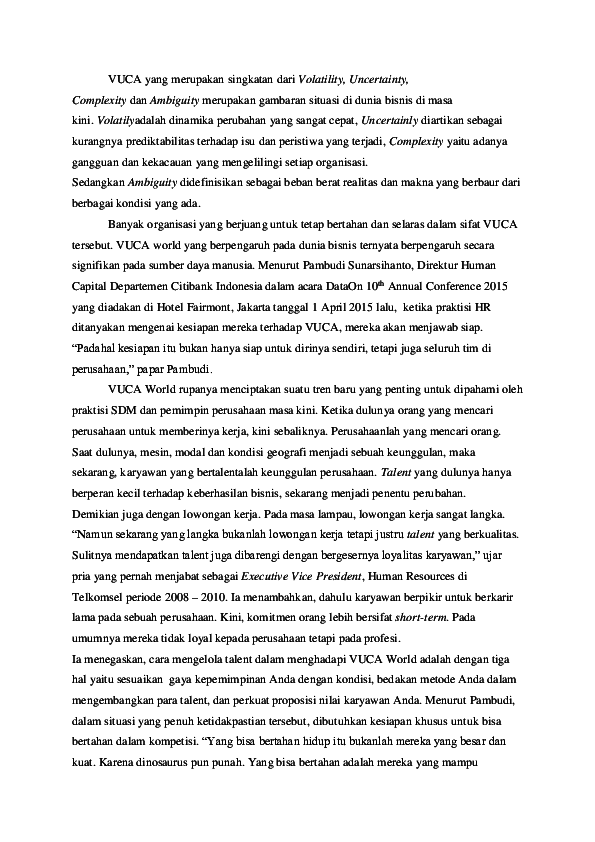 (DOC) VUCA