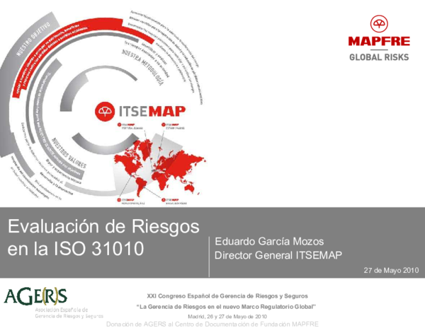 (PDF) Evaluación de Riesgos en la ISO 31010 Eduardo García Mozos ...