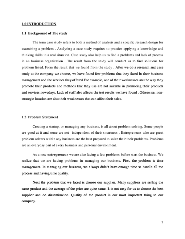 (DOC) CASE STUDY CONTENT | NAJWA ASHILA - Academia.edu