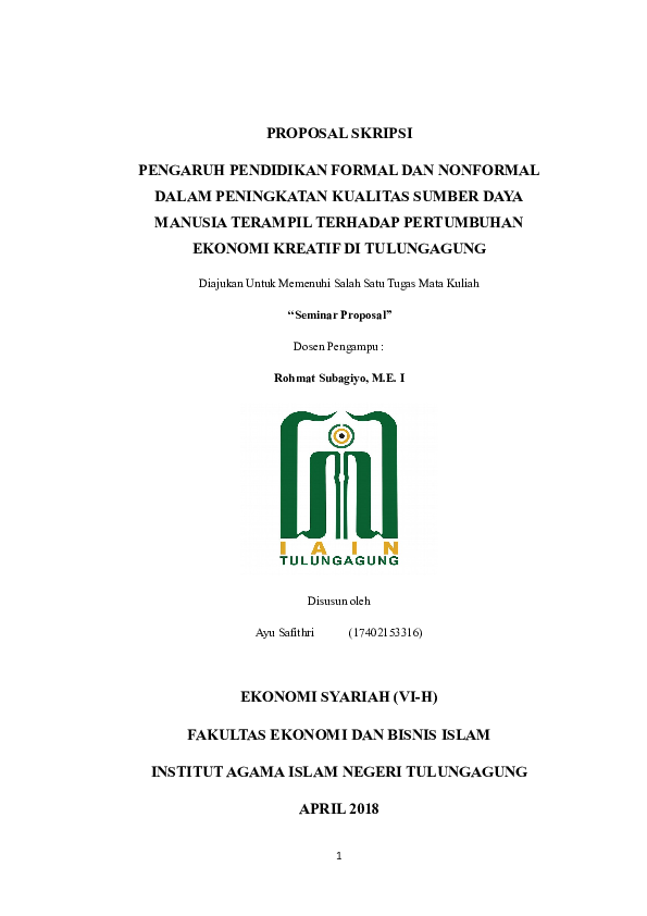 (DOC) SEMINAR PROPOSAL