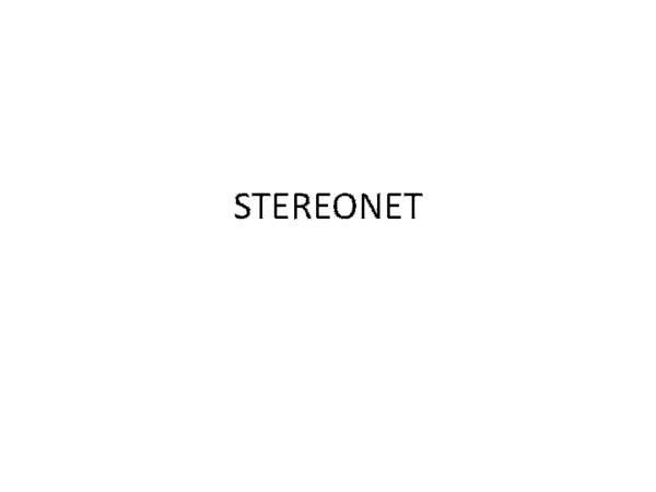 (PPT) STEREONET