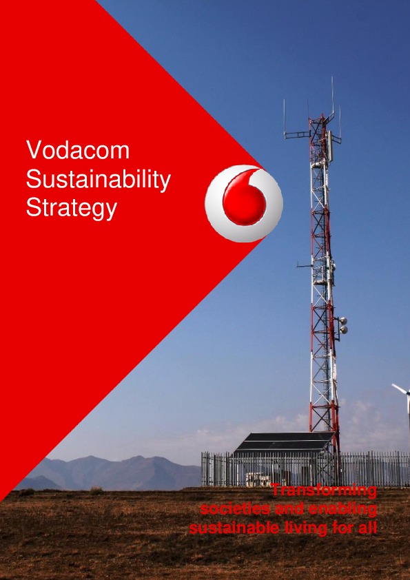 (PDF) Vodacom Sustainability Strategy Transforming societies and ...