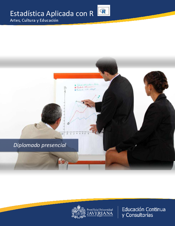 (PDF) Estadística Aplicada con R