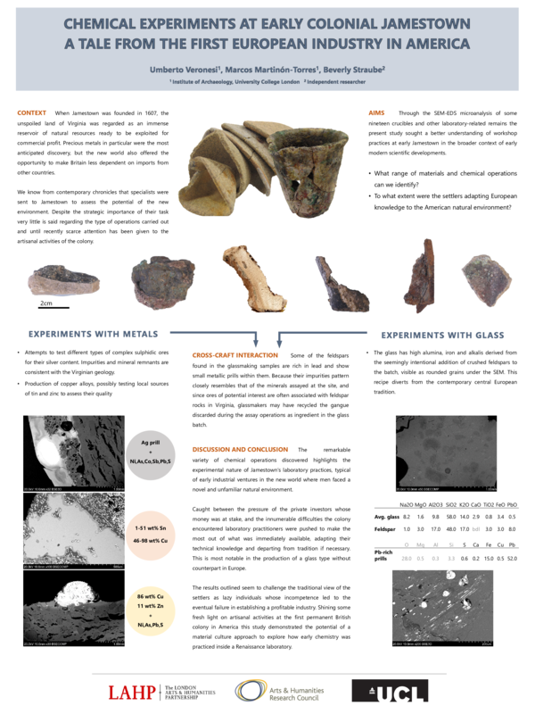 (PDF) Chemical experiments at early colonial Jamestown: A tale from the ...