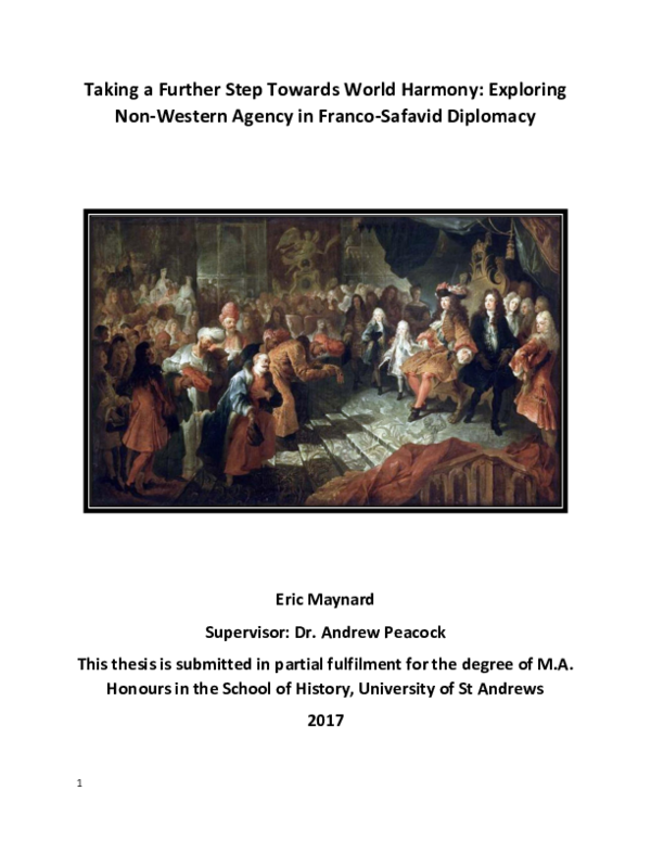 (DOC) Taking a Further Step Towards World Harmony: Exploring Non ...