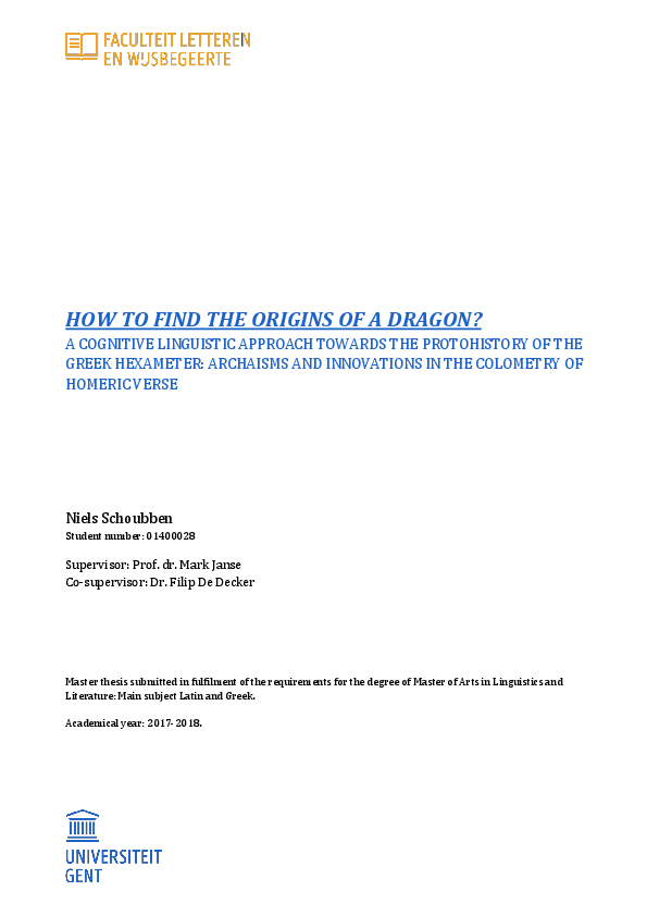 (PDF) HOW TO FIND THE ORIGINS OF A DRAGON? A cognitive linguistic ...
