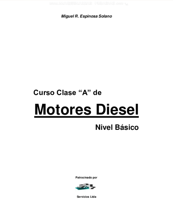 (PDF) Curso Clase " A " de Motores Diesel