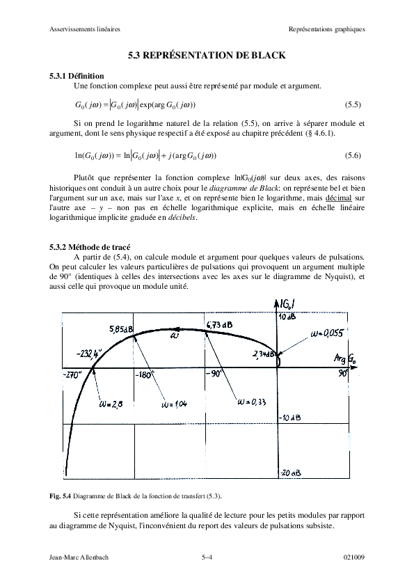 calculer un argument