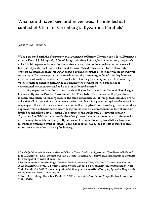 (PDF) What could have been and never was: the intellectual context of ...