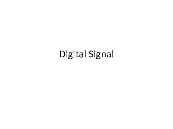 (PPT) 9. Digital Signal.pptx
