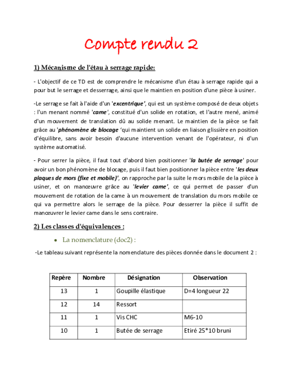 (DOC) Compte rendu 2