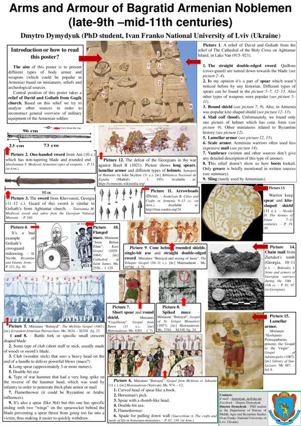 (PDF) Poster presentation - ARMS AND ARMOUR OF BAGRATID ARMENIAN NOBLEMEN