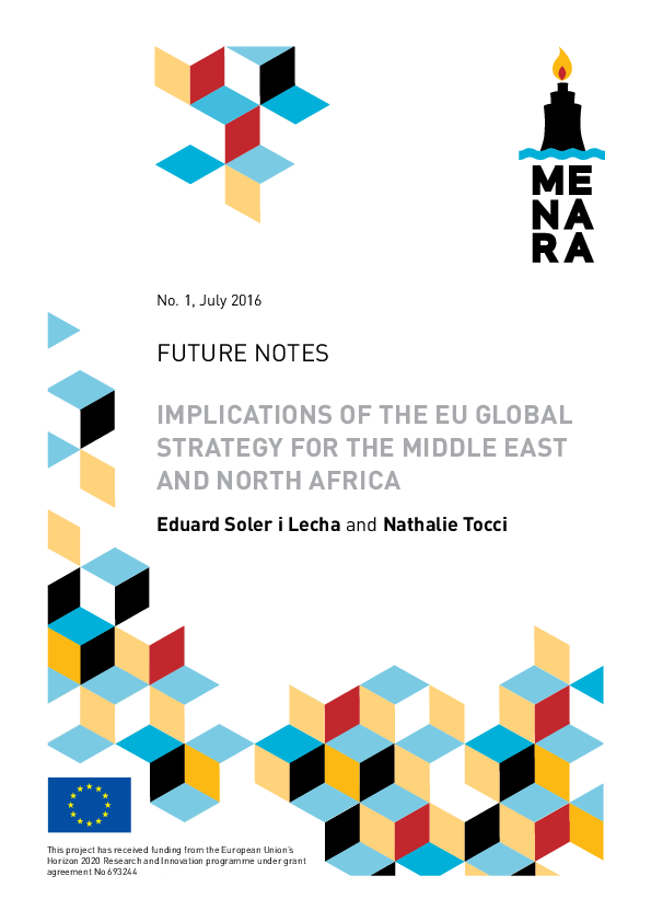 Pdf Implications Of The Eu Global Strategy For The Middle East And