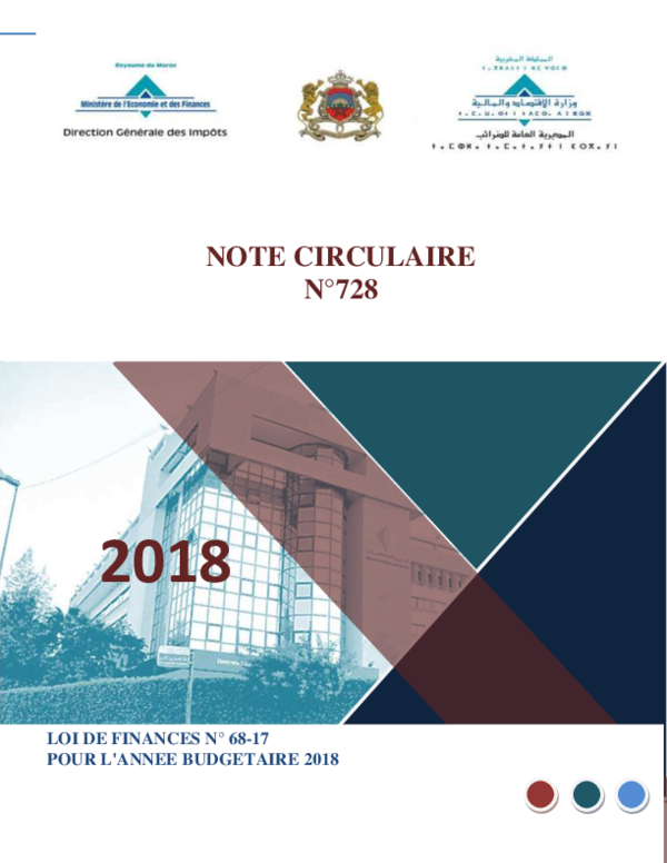 (PDF) Note+Circulaire+n°+728+pour+la+LF+2018+VD