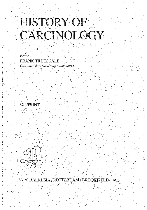 (PDF) Time capsule of carcinology: History and resources in the Academy ...