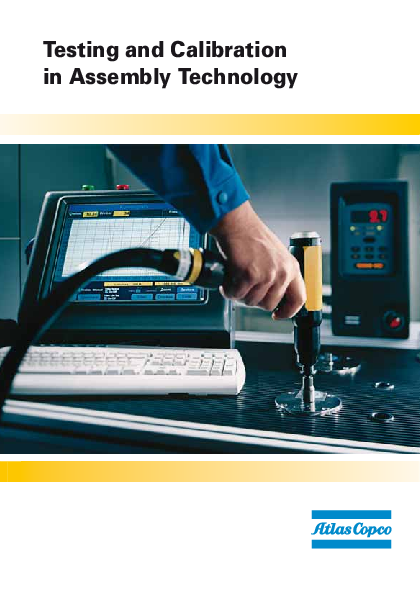 (PDF) Testing and Calibration in Assembly Technology