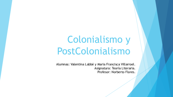 (PPT) Ppt 2 colonialismo y poscolonialismo