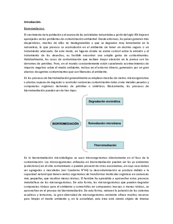 (DOC) Degradacion de hidrocarburos (DOC) Degradacion de hidrocarburos