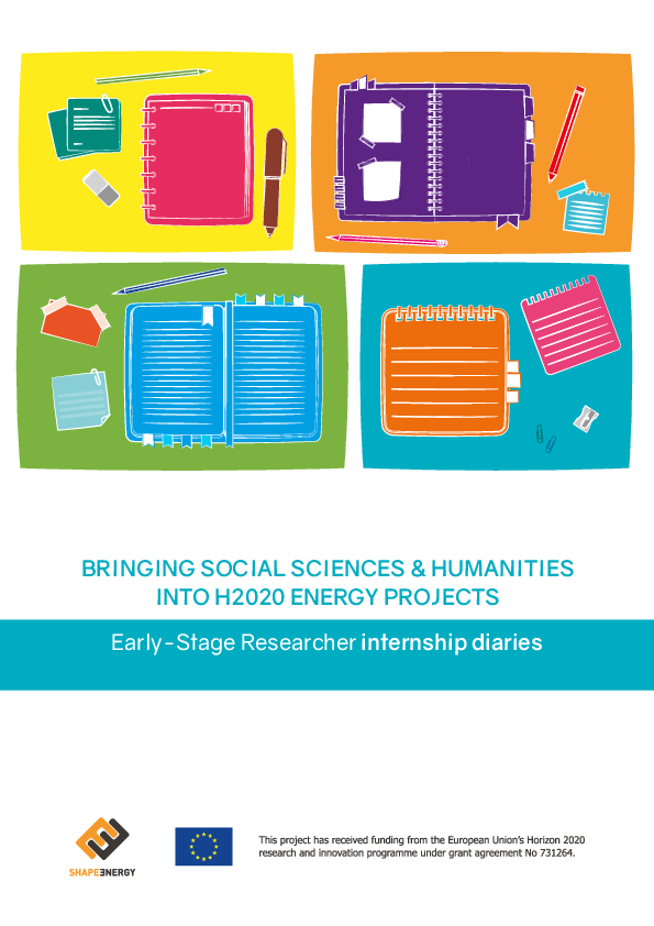 (PDF) Early-Stage Researcher internship diaries (report)