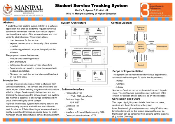 (PDF) Student Service Tracking System