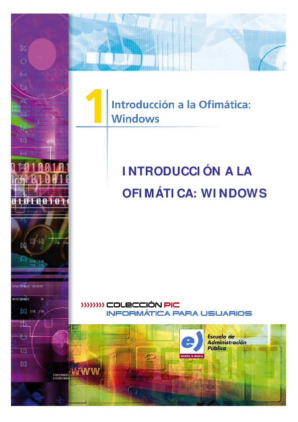 (PDF) INTRODUCCIÓN A LA OFIMÁTICA: WINDOWS