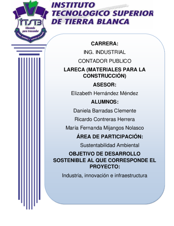 (PDF) PROYECTO LARECA 07
