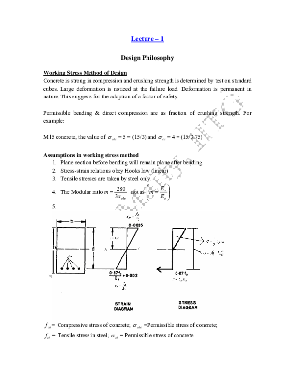 (PDF) Lecture – 1 Design Philosophy