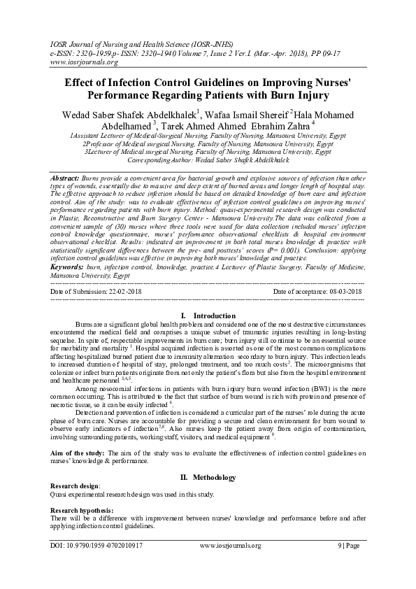 (PDF) Knowledge, Attitude and Practice of Nurses in Administering Medications at Mansoura ...