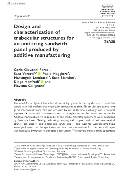 (PDF) Design and characterization of trabecular structures for an anti ...