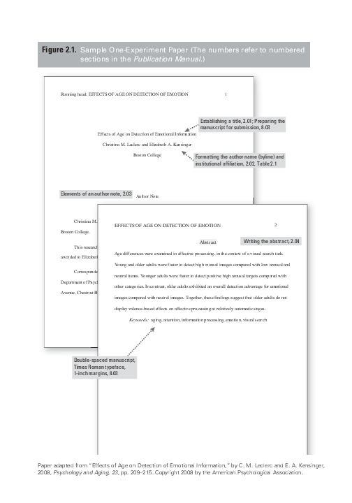 (PDF) APA Format Explained