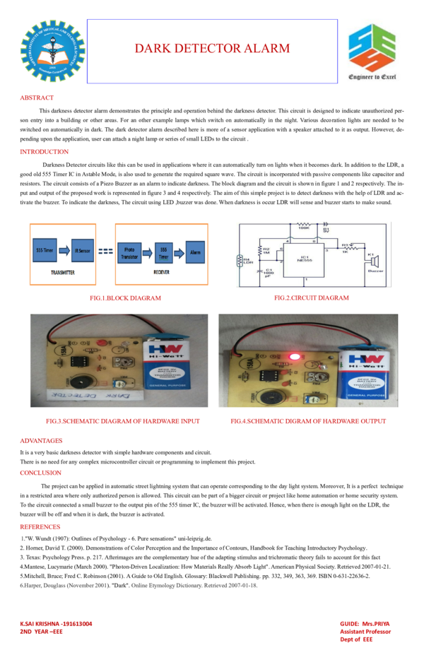 (PDF) DARK DETECTOR ALARM