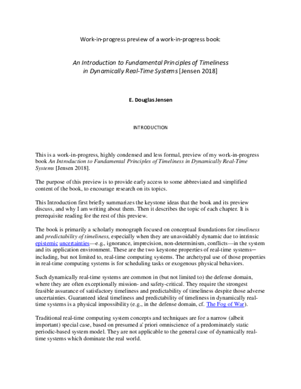 (PDF) INTRODUCTION: Work-in-progress preview of a work-in-progress book