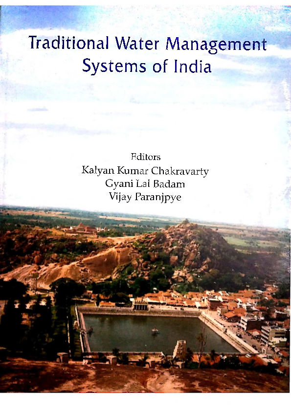 (PDF) Towards A Sustainable water Policy (Traditional Water Management ...