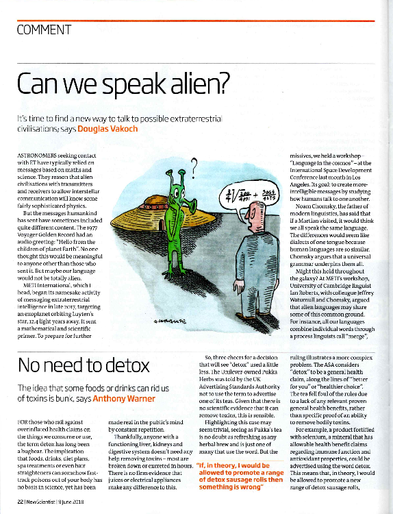 (PDF) Can We Speak Alien?