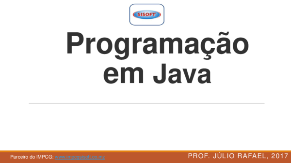 (PDF) Programação em Java