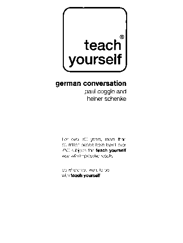 (PDF) Teach Yourself German Conversation.pdf