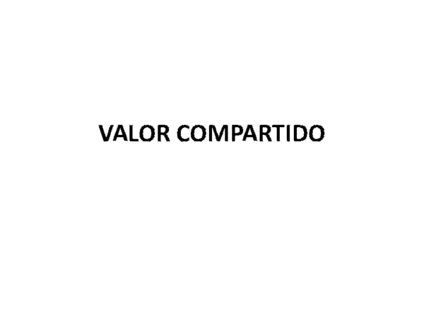 (PPT) VALOR COMPARTIDO