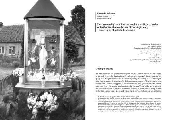 (PDF) To Present a Mystery. The iconosphere and iconography of ...