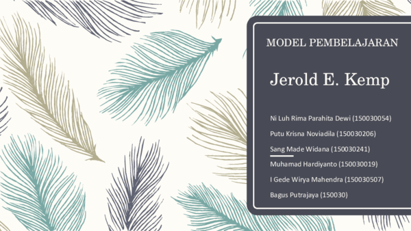 (PPT) JEROLD E KEMP