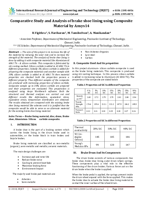 Aftermarket Brake Lining Comparison Chart Trailco Parts, 42% OFF