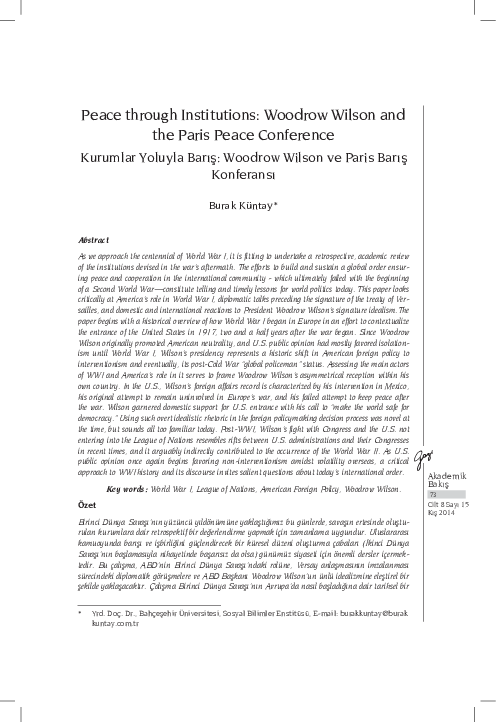 paris peace conference