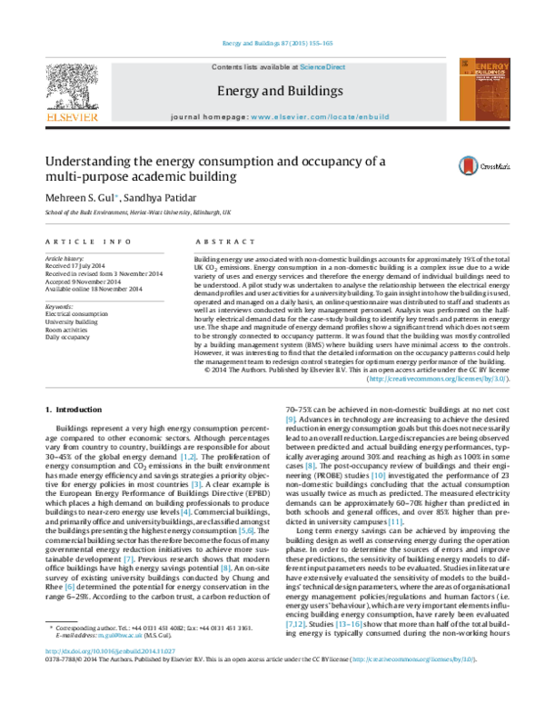 (PDF) Understanding the energy consumption and occupancy of a multi ...