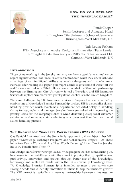 (PDF) How Do You Replace the Irreplaceable