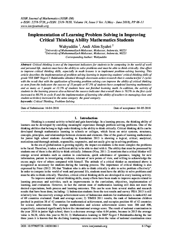 Mathématiques , crée un problème