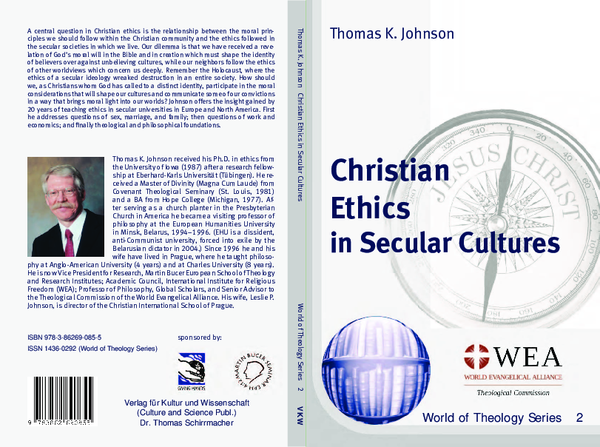 (PDF) Christian Ethics in Secular Cultures