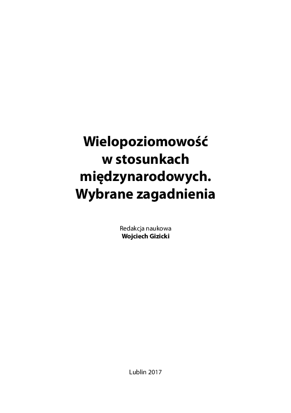 (PDF) Rola ugrupowań prointegracyjnych i federalistycznych we ...