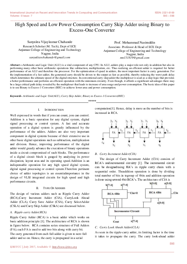 (PDF) International Journal on Recent and Innovation Trends in Computing and Communication High ...